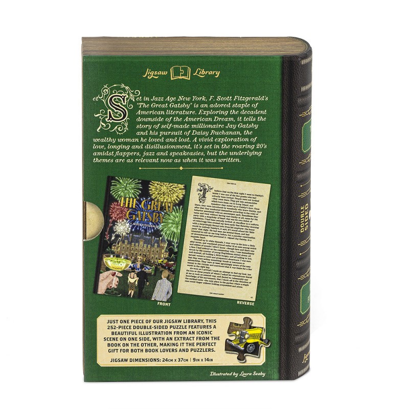 Puzzle - Jigsaw Library, The Great Gatsby - Professor Puzzle | Romania