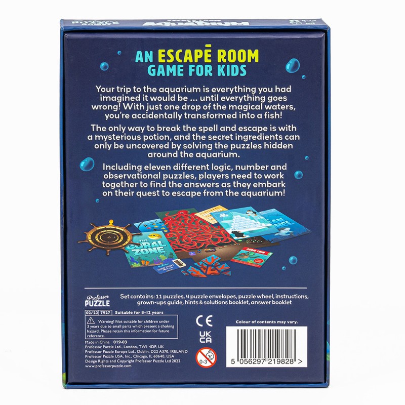 Joc - Escape from the Aquarium - Professor Puzzle | Romania